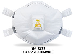 3M 8511, 3M 8211 Respiradores con Válvula en Existencia - ULINE
